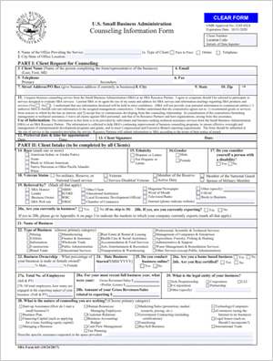 Form-641 - America's SBDC